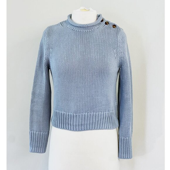 LAKE | Sweaters | Lake Jane Sweater In Dusty Blue | Poshmark